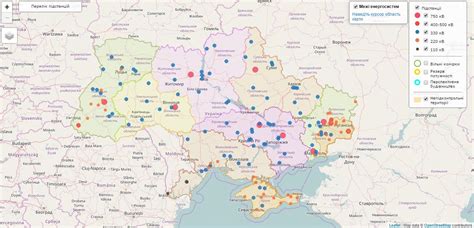В Укренерго створили інтерактивну карту енергетичних потужностей України