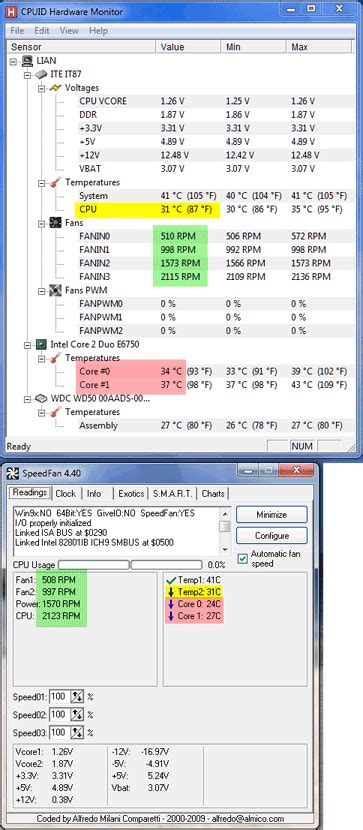 Different Core Temps Cpuid Vs Speedfan Anandtech Forums Technology