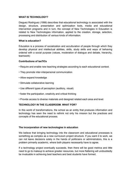 Technology In Educationtransforming Education Through Techppt