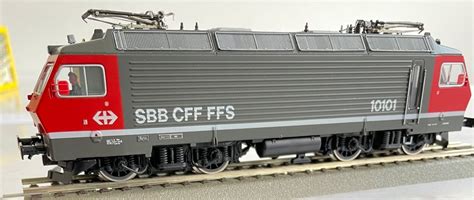 Modell Bahn ROCO SBB Re 4 4 Rot Dunkelgrau Spur HO Gleichs Kaufen