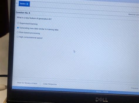 Section T Marks For Corr Question No 8 What StudyX
