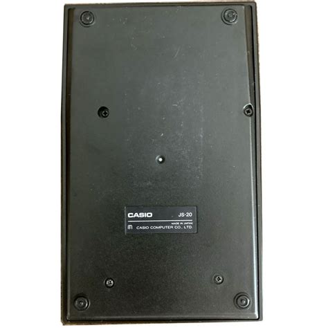 Casio Js 20 Solar Calculator