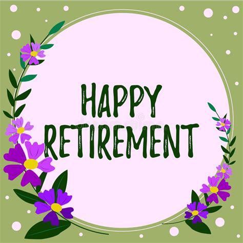 Teken Met Goede Pensionering Bedrijfsbenadering Met Een Maandelijkse