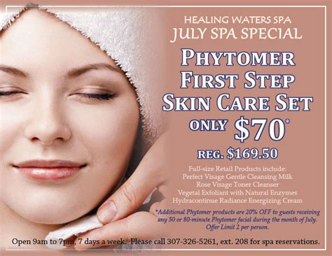 July 2016 Healing Waters Spa Special