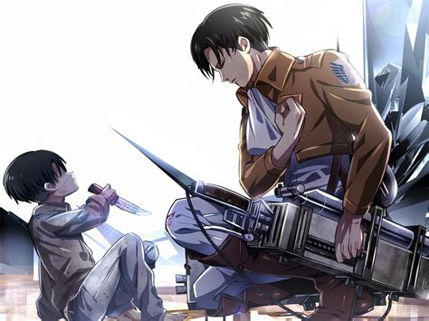 Attack On Titan Levi Ackerman Wallpapers Wallpaper Cave
