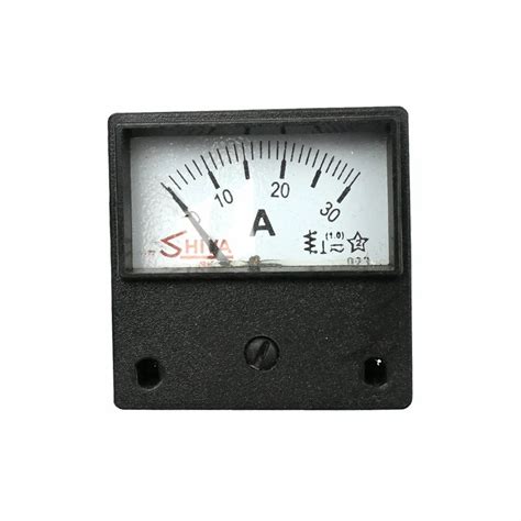 Shiva 0 30a 64x64x57mm Square Shape Analog Ammeter At Rs 10195