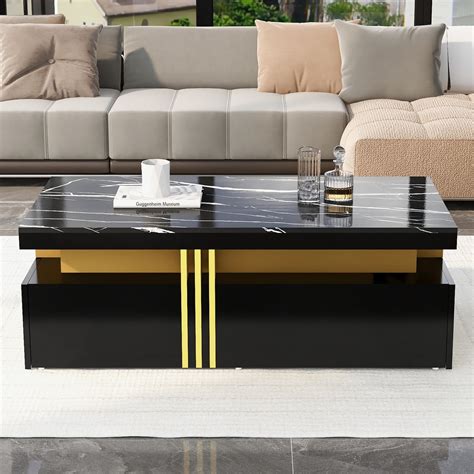 Black Rectangular Table