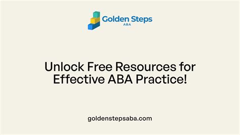 Aba Therapy Online Resources