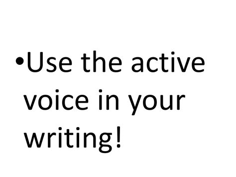 Active V Passive Ppt