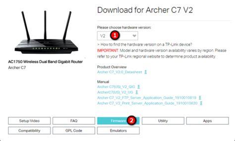 Tp Link Archer C7 V2 Upgrade Firmware