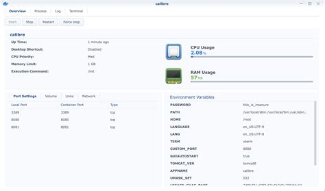 Calibre Loses Configuration Upon Container Restart · Issue 55