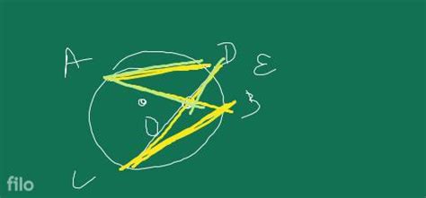 6 In The Adjoining Figure Two Equal Chords AB And CD Of A Circle With C