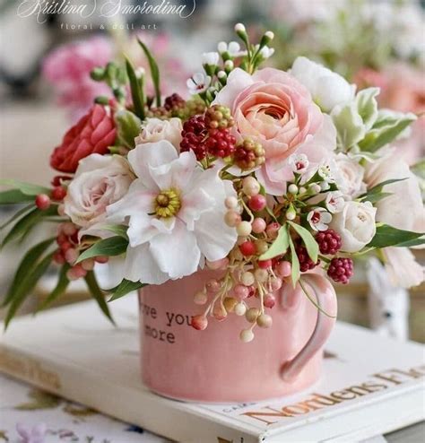 Happy Friday Floral Decor Floral Basket With Happy Friday Message