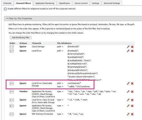 Filter Either In The Scan Filters Tab Or Filter Using The Agent Configuration