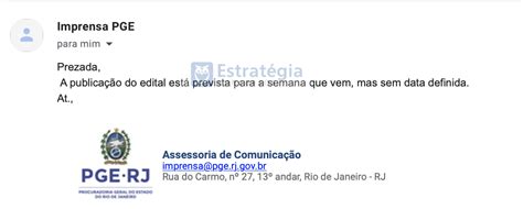 Exclusivo Concurso Pge Rj Edital Até 25 De Fevereiro