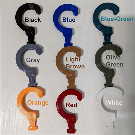 Hammy3dprints Ar15 Buffer Tube Soporte De Pared Original Rifle Rack De Almacenamiento