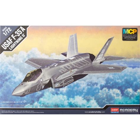 [ready Stock] Academy Mcp Series 1 72 F 35a Lightning Ii Aircraft Model Kits Shopee Malaysia