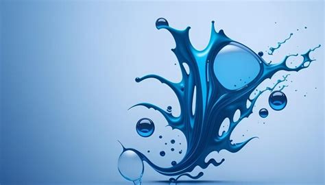 Premium Photo Dynamic Delight Vibrant Bubbles And Splashes For