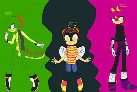 Vector The Crocodilecharmy The Beeespio The Cham By Igorrap On Deviantart