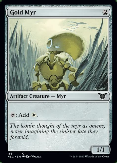 Myr 57 Cards Magic The Gathering