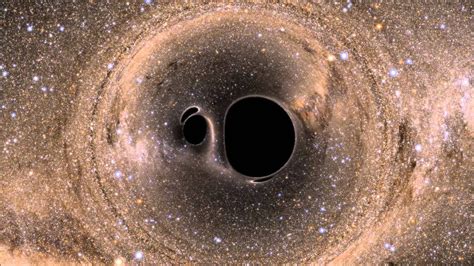 Sound Of Two Black Holes Colliding Youtube
