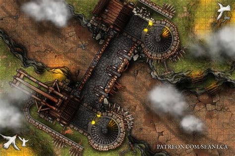Outpost Battlemap 4k R Dndmaps