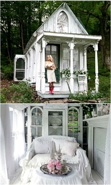 Top 80 Gorgeously Comfortable She Sheds And Backyard Tiny Houses Tiny