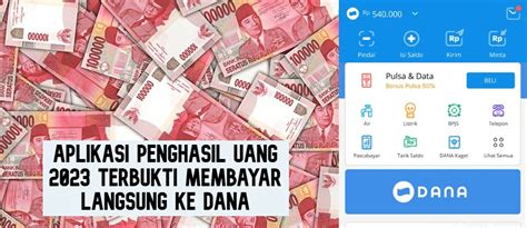 Apk Penghasil Uang Terbukti Membayar Tahun 2024 Daftar Aplikasi
