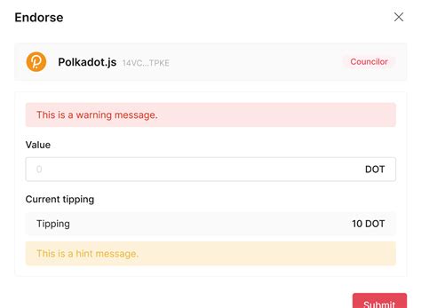Fix The Color Of Warning And Hint Messages · Issue 1056 · Opensquare