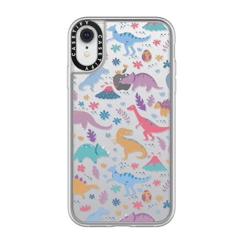 Kawaii Dinosaur Pattern Casetify Dinosaur Pattern Kawaii Dinosaur