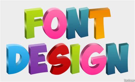 Font Design Text Effect And Logo Design Font