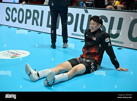 Yuki Ishikawa During Sir Susa Vim Perugia Vs Rana Verona Semifinal Of