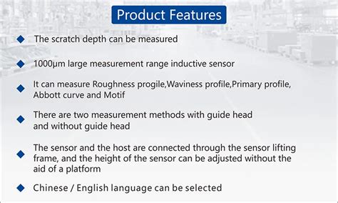 Ssr300 Roughness Profilometer Precision Surface Measurement
