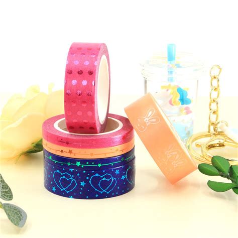 Limited Edition Gold Foil Color Washi Tape Custom And Stock Washi Tape