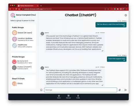 Build A Chatbot With Pubnub And Chatgpt Openai Pubnub