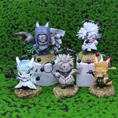 10cm Naruto Cos Pikachu Anime Figure Itachi Sasuke Obito China Anime