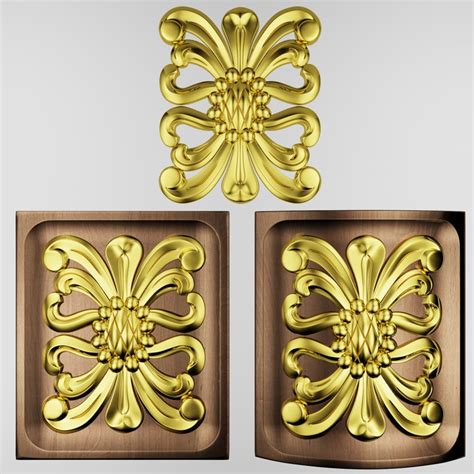 Ornament Cnc 3d Max