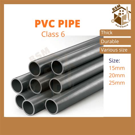 Bsm Sell By Feet Pvc Pipe Pvc Grey Pipe Nipis Paip Air Pvc Kelabu Pvc