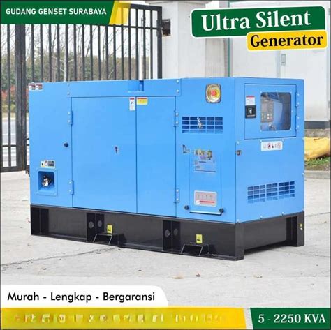 Jual Genset 30 Kva Original Murah Harga Diskon Mei 2024