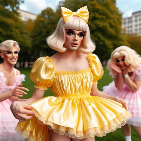 Such A Beauty Of A Sissy By The Frilly Salon On Deviantart