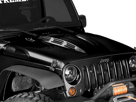 Redrock 4×4 Avenger Heat Dispersion Hood Unpainted 07 18 Jeep