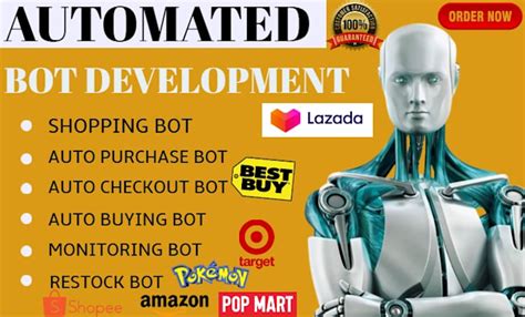 Develop Auto Purchase Bot Auto Buying Bot Popmart Bot Pokemon Bot By Miraclefelix Fiverr