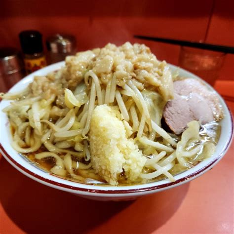 『ラーメン ヤサイ、ニンニク、アブラ』ラーメン二郎 仙川店のレビュー ラーメンデータベース