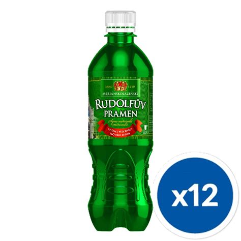 Woda Rudolfuv Pramen 500 ml PET x12