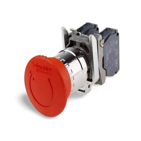 Emergency Stop Button Mushroom Head With Box