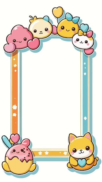 Kawaii Border Images Free Download On Freepik