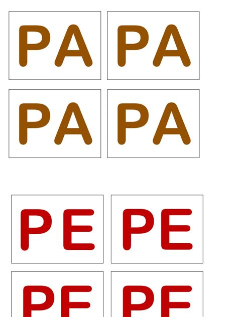 Fichas Pa Pe Pi Po Pu Pdf