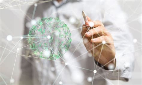 Cybersecurity And Blockchain Technology Securing Digital Transactions Ai Generated Stock