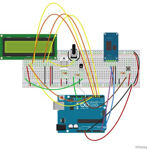 Thermo Hygrometer With Clock And LCD Display On Arduino UNO Techrm