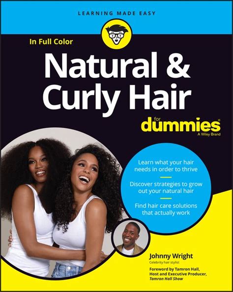 Natural And Curly Hair For Dummies Johnny Wright 9781119843382
